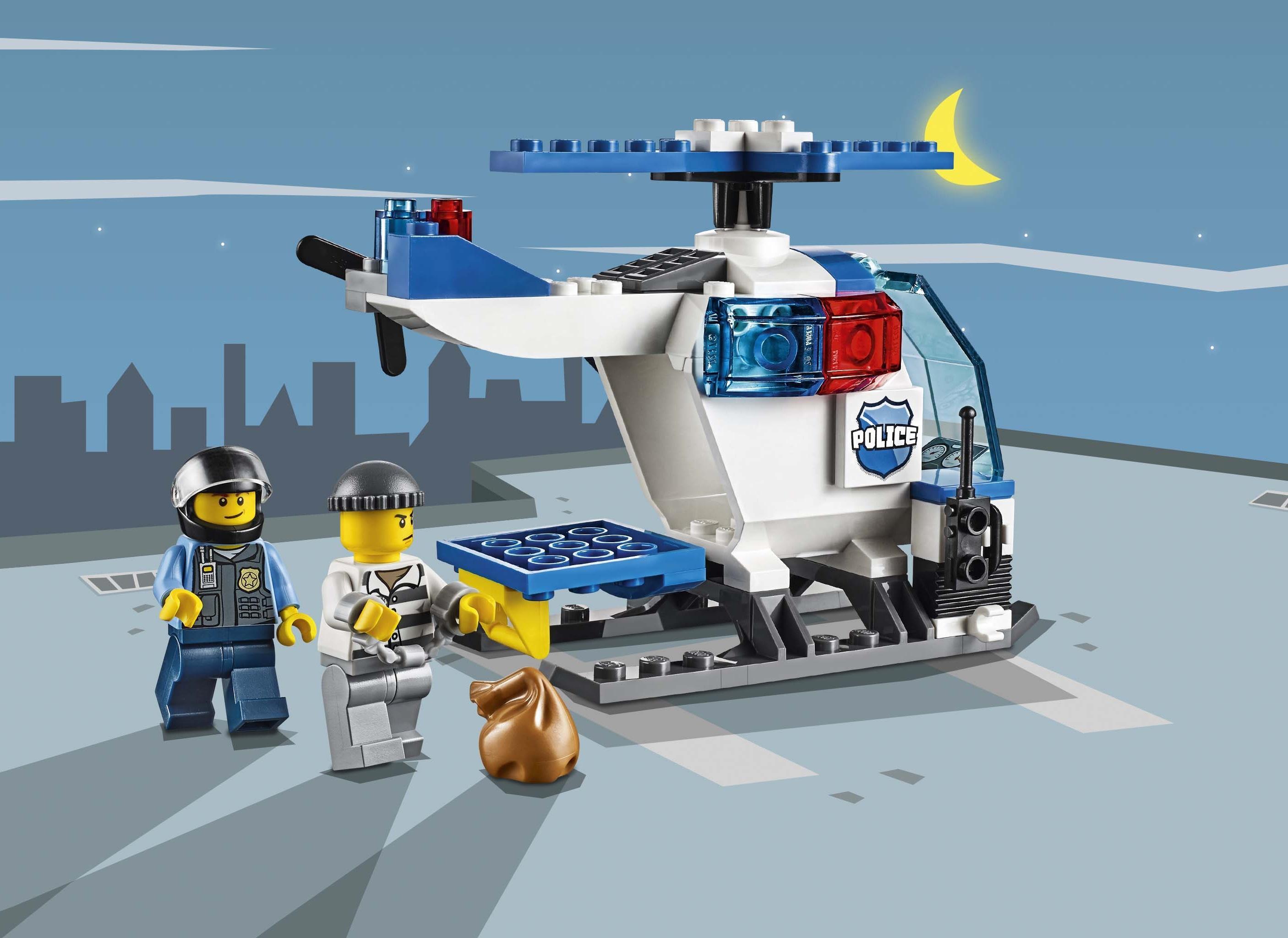 LEGO Juniors 10720 Police Helicopter Chase - Multi-Coloured: Lego ...