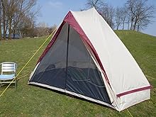 Skandika Waterproof Comanche Unisex Outdoor Frame Tent available in Red ...