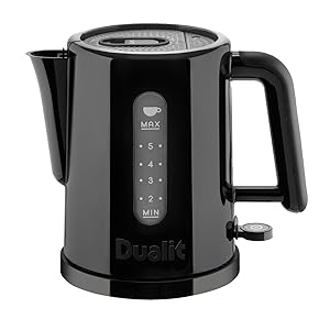 Dualit Studio Kettle | 1.5L 2.4KW Jug Kettle in Black with Polished ...
