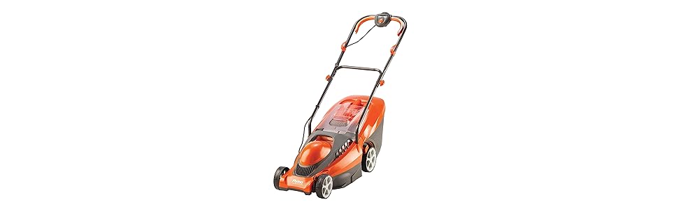 Flymo Chevron 34 VC Electric Wheeled Rotary Lawnmower, 1400W: Amazon.co ...