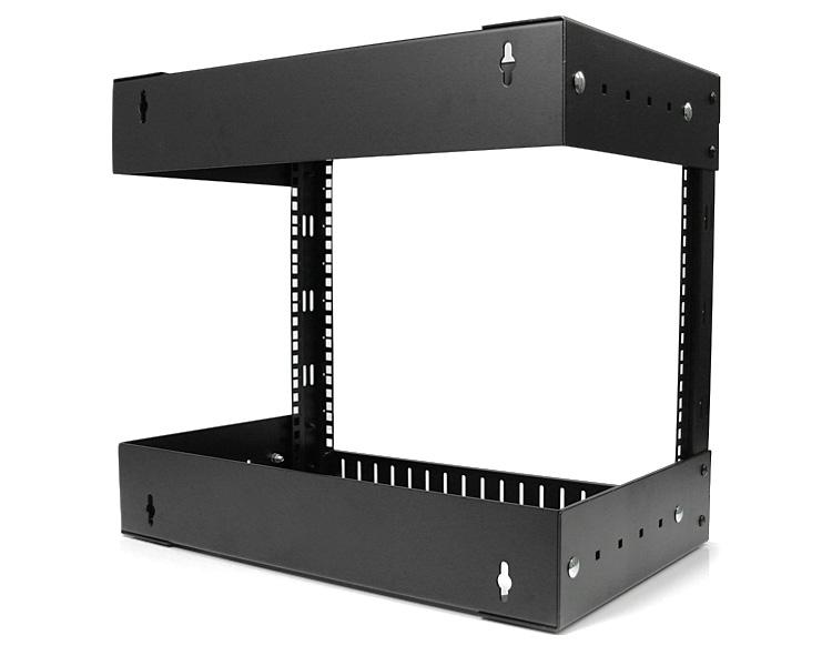 StarTech.com 8U Open Frame Wall Mount Network Rack: Amazon.co.uk ...