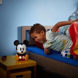 Philips Disney Sleep Time Mickey Children's Night Light and Wake up ...
