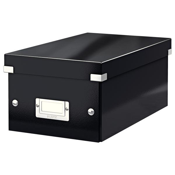 Leitz DVD Storage Box, Black, Click and Store Range, 60420095: Amazon ...