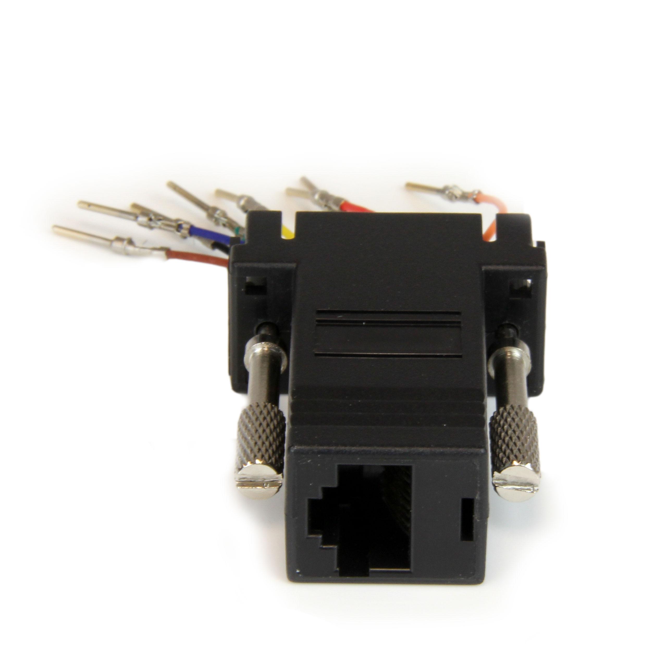 StarTech.com GC98MF DB9 to RJ45 Modular Adapter, M: Amazon.co.uk ...