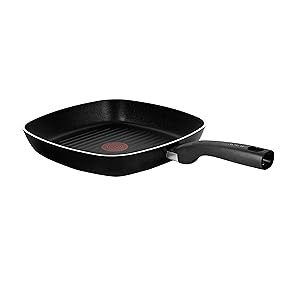 Tefal Intensium Non-stick Square Griddle Pan, 26 cm - Black: Amazon.co ...