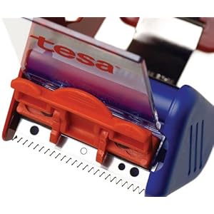 tesa UK Packaging Tape Dispenser Economy for Easy Dispensing of ...