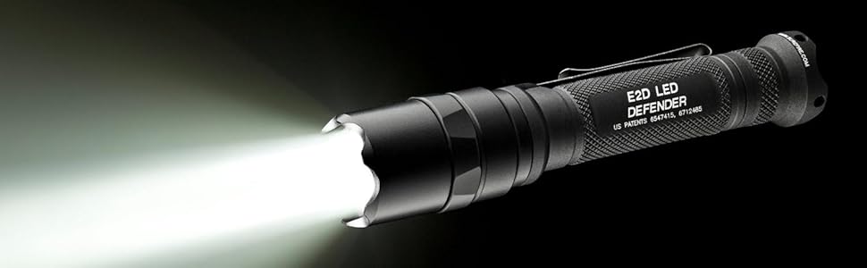 Surefire E2D Defender Ultra Dual-Output LED Torch - Black: Amazon.co.uk ...