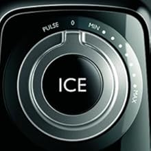 Philips HR2160/50 600 Watt Blender with Pulse and Ice Crush, Black ...