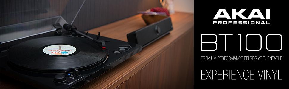 AKAI Professional BT100 Bluetooth Enabled Premium: Amazon.co.uk ...