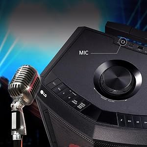 LG LOUDR Portable Bluetooth Boombox Speaker: Amazon.co.uk: Electronics ...