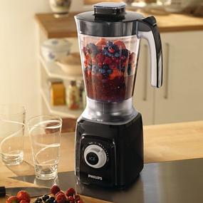Philips HR2160/50 600 Watt Blender with Pulse and Ice Crush, Black ...