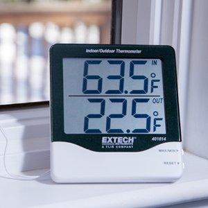 Extech 401014 Big Digit Indoor/Outdoor Thermometer : Amazon.co.uk ...
