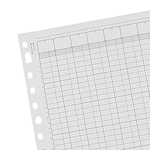 Rexel Twinlock Variform Multi-Ring Binder V8 Cash Refill Sheets 10 ...