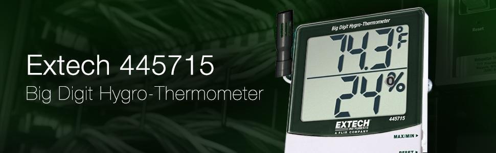 Extech Instruments 445715 Hygro-Thermometer: Amazon.co.uk: Business ...