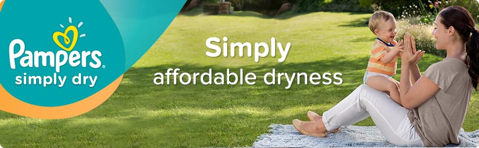Pampers Simply Dry Size 5 Large Pack 66 X2 (132 Nappies) : Amazon.co.uk ...