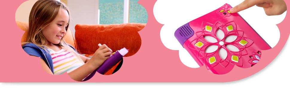 Girl Tech Password Journal 8 with Voice recognition, Invisible ink pen ...