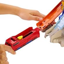 Hot Wheels Nitro Bot Attack Track Set : Amazon.co.uk: Toys & Games