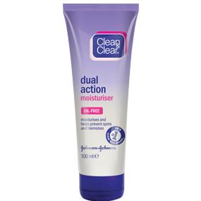 Clean and Clear Dual Action Moisturiser, 100ml: Amazon.co.uk: Beauty