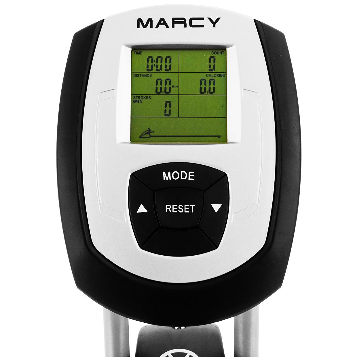 Marcy RM413 Henley Magnetic Foldable Rowing Machine - Silver/Black ...