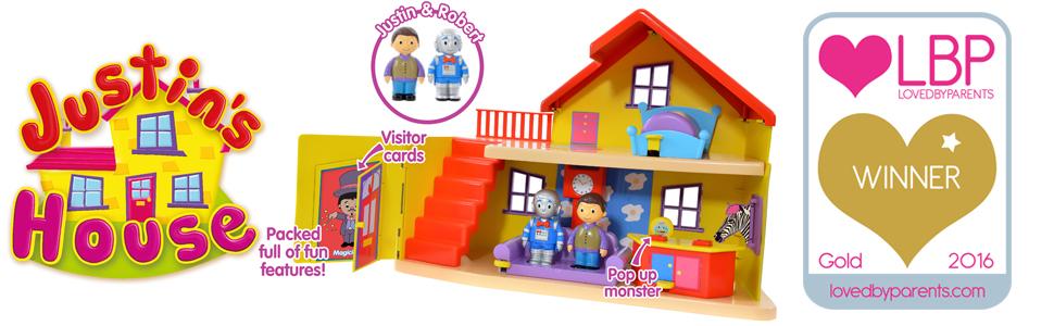 Justin's House Playset: Amazon.co.uk: Toys & Games