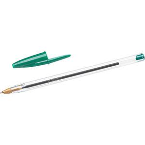 BIC Cristal Original Ballpoint Pens Green 50 Box: Amazon.co.uk: Office Products