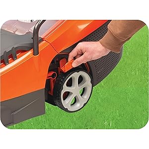 Flymo Chevron 37VC Electric Wheeled Rotary Lawnmower 1600W - 37cm ...