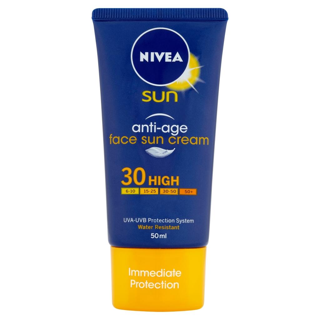 Nivea Sun Anti Age Protection Face Sun Cream High SPF 30 50 Ml Nivea Sun Anti Age Protection Face Sun Cream High SPF 30 50 Ml