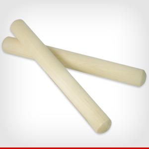 TIGER CLA7-NT | Natural Wooden Claves | 20 cm Length Pair of Claves ...