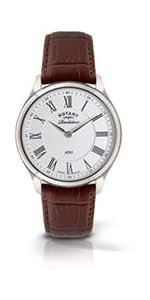 Rotary Men's Quartz Watch with Blue Dial Analogue Display and Blue ...