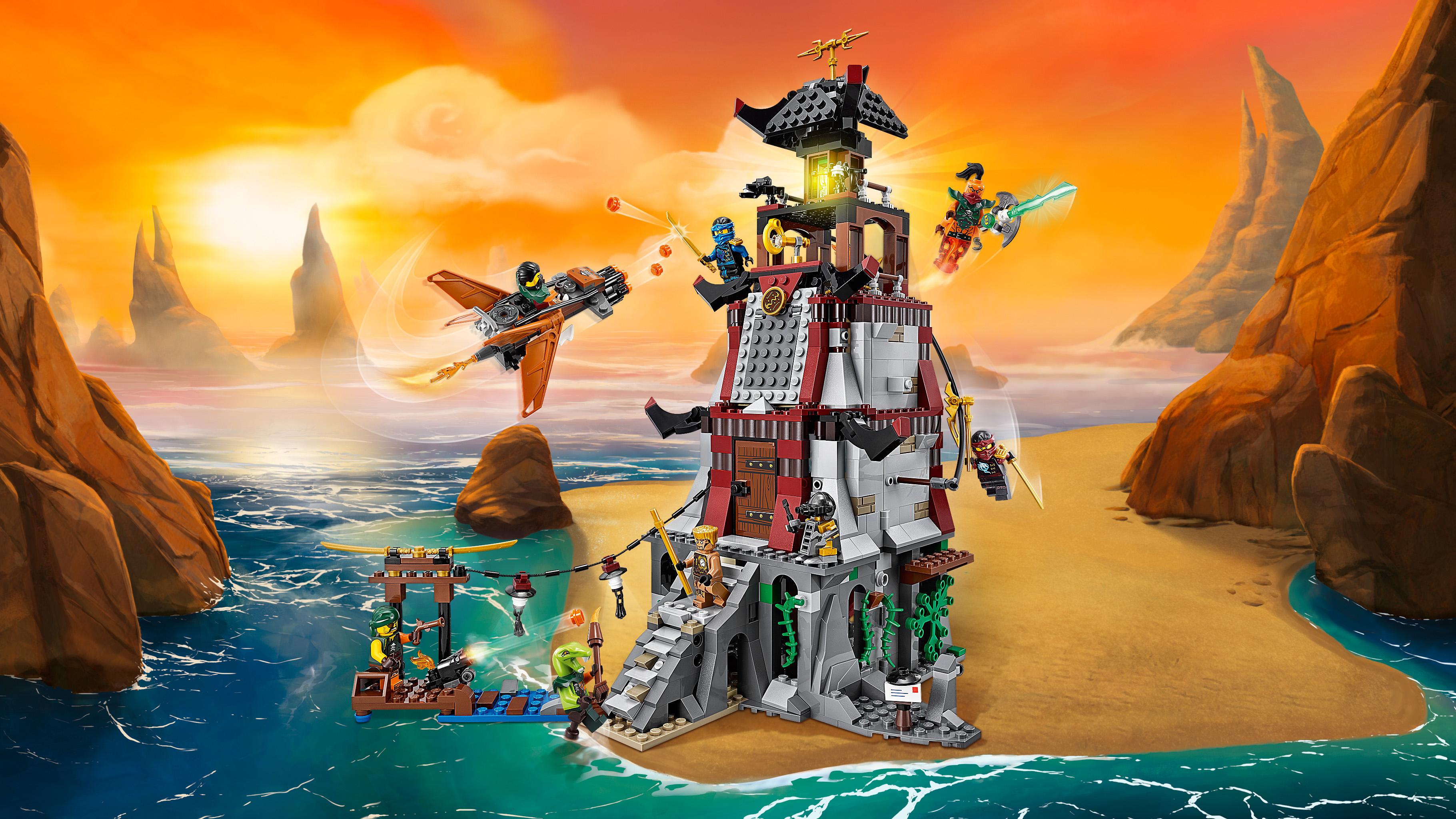 LEGO 70594 Ninjago The Lighthouse Siege: Amazon.co.uk: Toys & Games