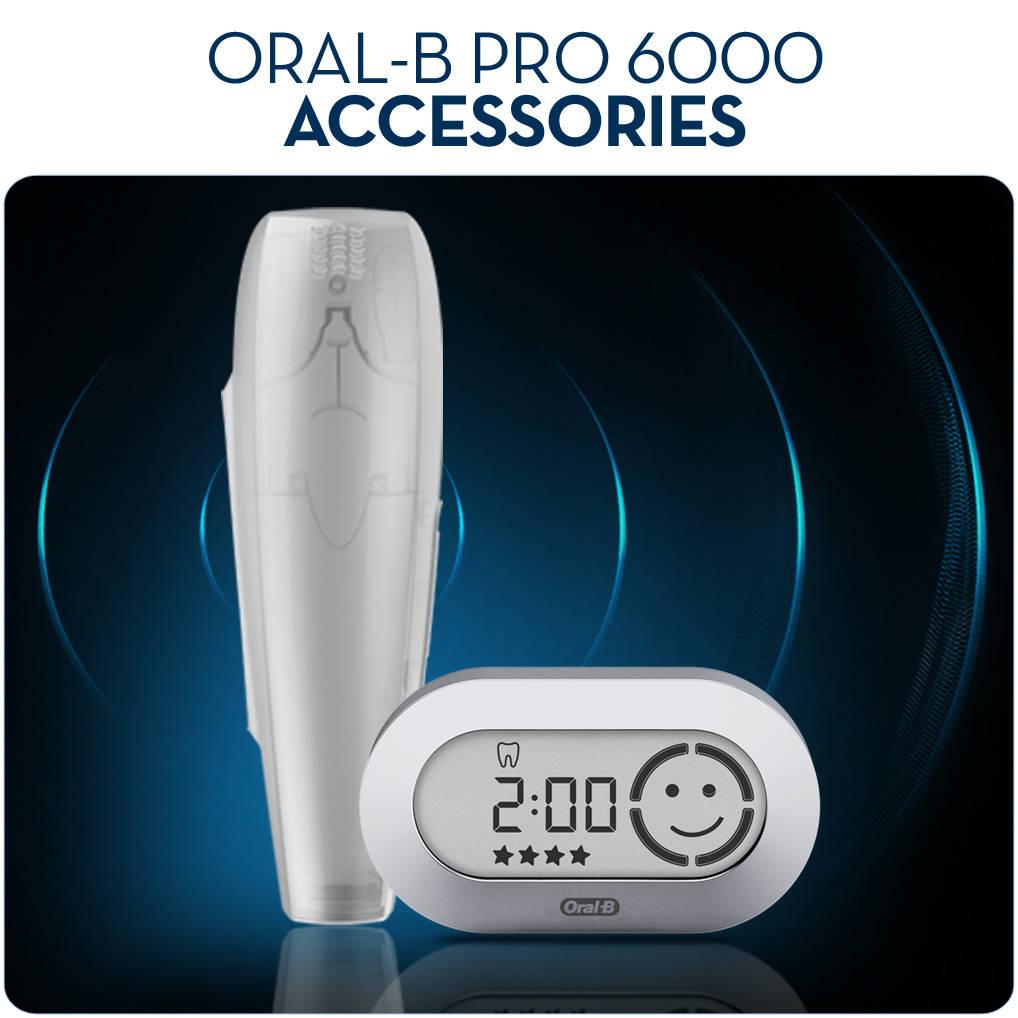 Oral-B Smart Series 6000 CrossAction Electric Rechargeable Toothbrush ...