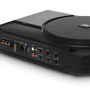 JBL Basspro SL 8-Inch Enclosed Active Underseat Car Stereo Subwoofer ...