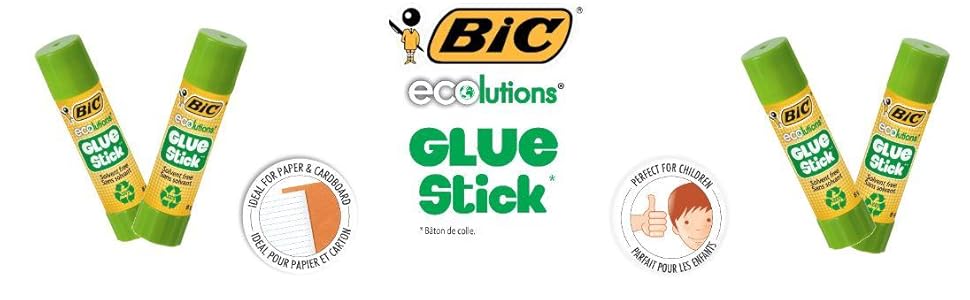 BIC 36 g Ecolutions Glue Stick (Pack of 12): Amazon.co.uk: Office Products
