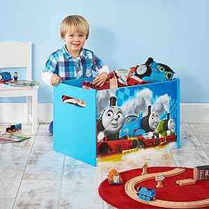 Thomas the Tank Engine Kids Toddler Bed with Underbed Storage HelloHome ...