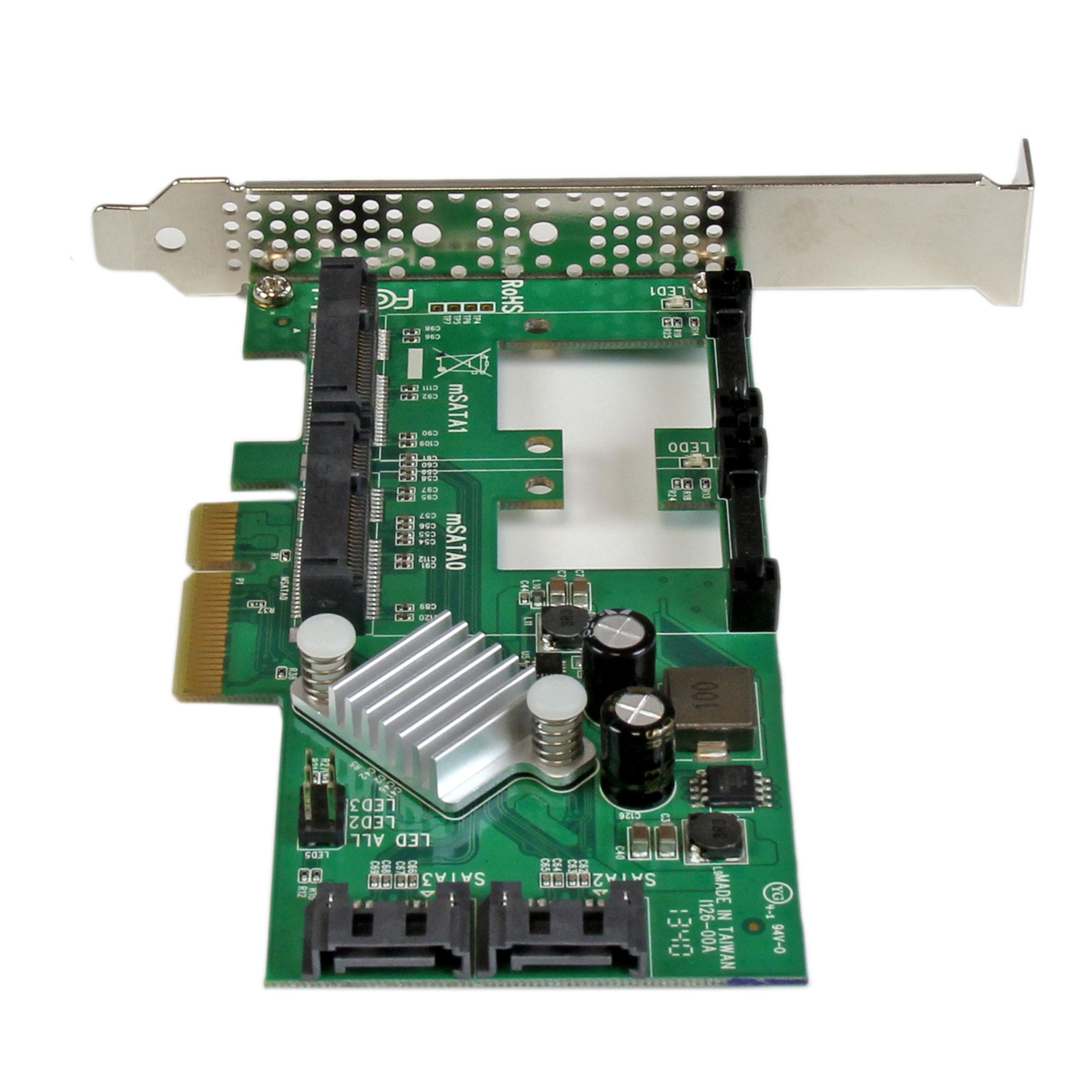 StarTech.com 2 Port PCI Express 2.0 SATA III 6Gbps RAID: Amazon.co.uk ...