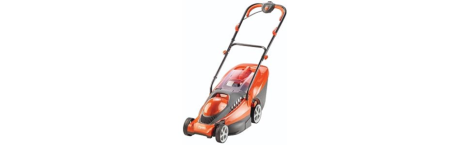 Flymo Chevron 37VC Electric Wheeled Rotary Lawnmower 1600W - 37cm ...