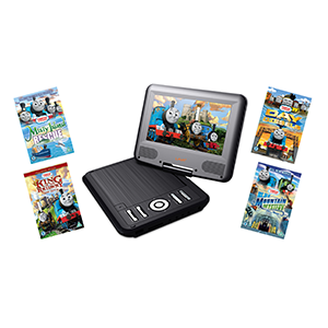 Lava 7-inch Portable DVD Player with Thomas and Friends Bundle (Misty ...