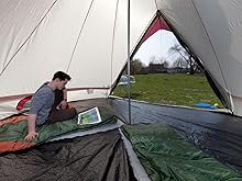 Skandika Waterproof Comanche Unisex Outdoor Frame Tent available in Red ...