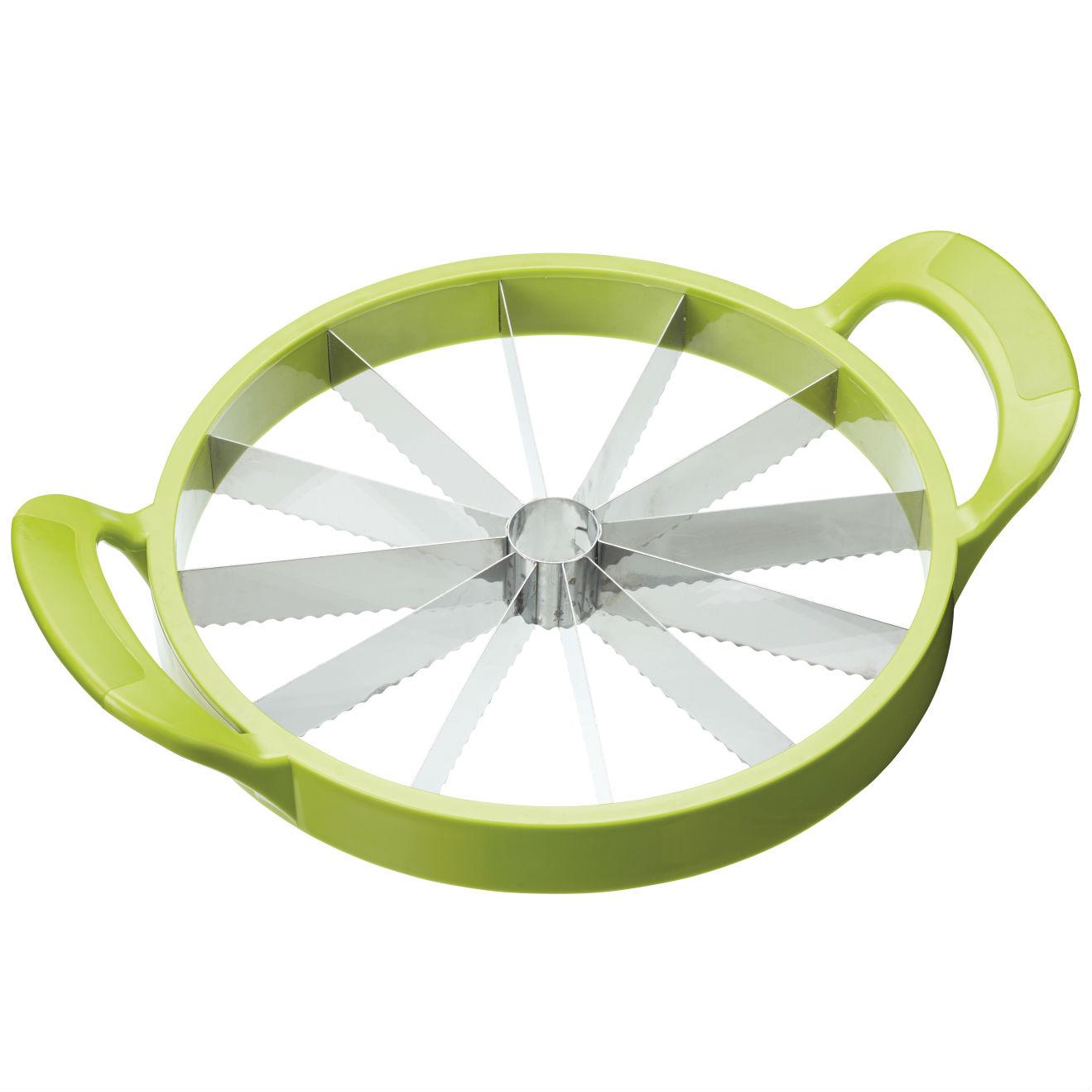 KitchenCraft Healthy Eating Melon Slicer and Water Melon Slicer, Green ...