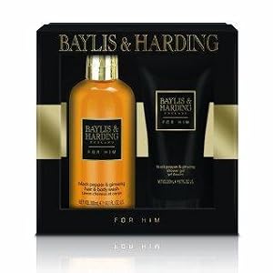 Baylis & Harding Black Pepper and Ginseng Grooming Duo Gift Set: Amazon ...