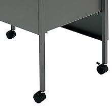 Rexel Twinlock Lockable Mobile Filing Trolley - 381 x 245 x 285 mm ...