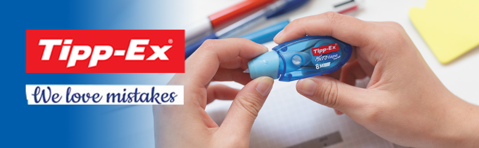 Tipp-Ex Micro Tape Twist - Assorted Colours (Value Pack of 2, Plus 1 ...