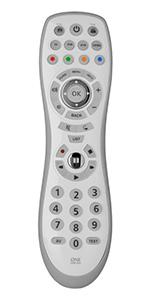 One For All Essence 4 Universal Remote Control - Operates 4 devices (TV ...