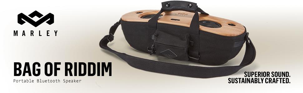 House of Marley Bag of Riddim 2 - Bluetooth Speaker: Amazon.co.uk ...