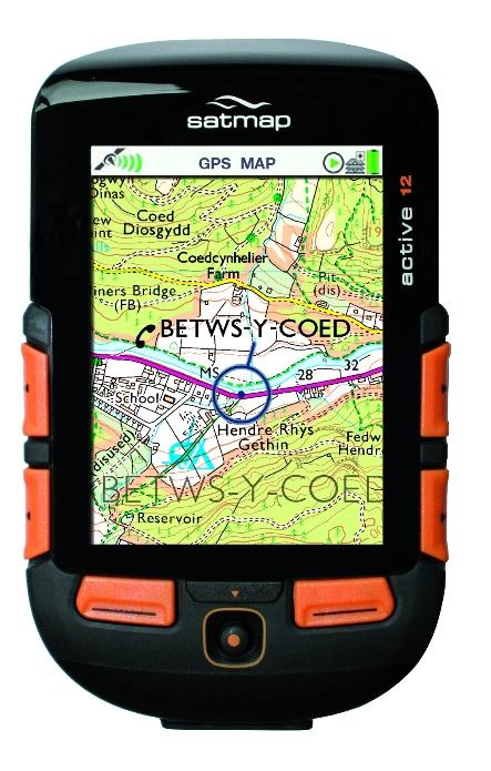 Satmap Active 12 Plus and Full GB Map Bundle Ultimate Sports GPS - Black/Orange: Amazon.co.uk ...