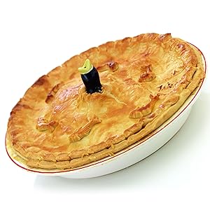 KitchenCraft Ceramic Blackbird Pie Funnel / Pie Bird: Amazon.co.uk ...