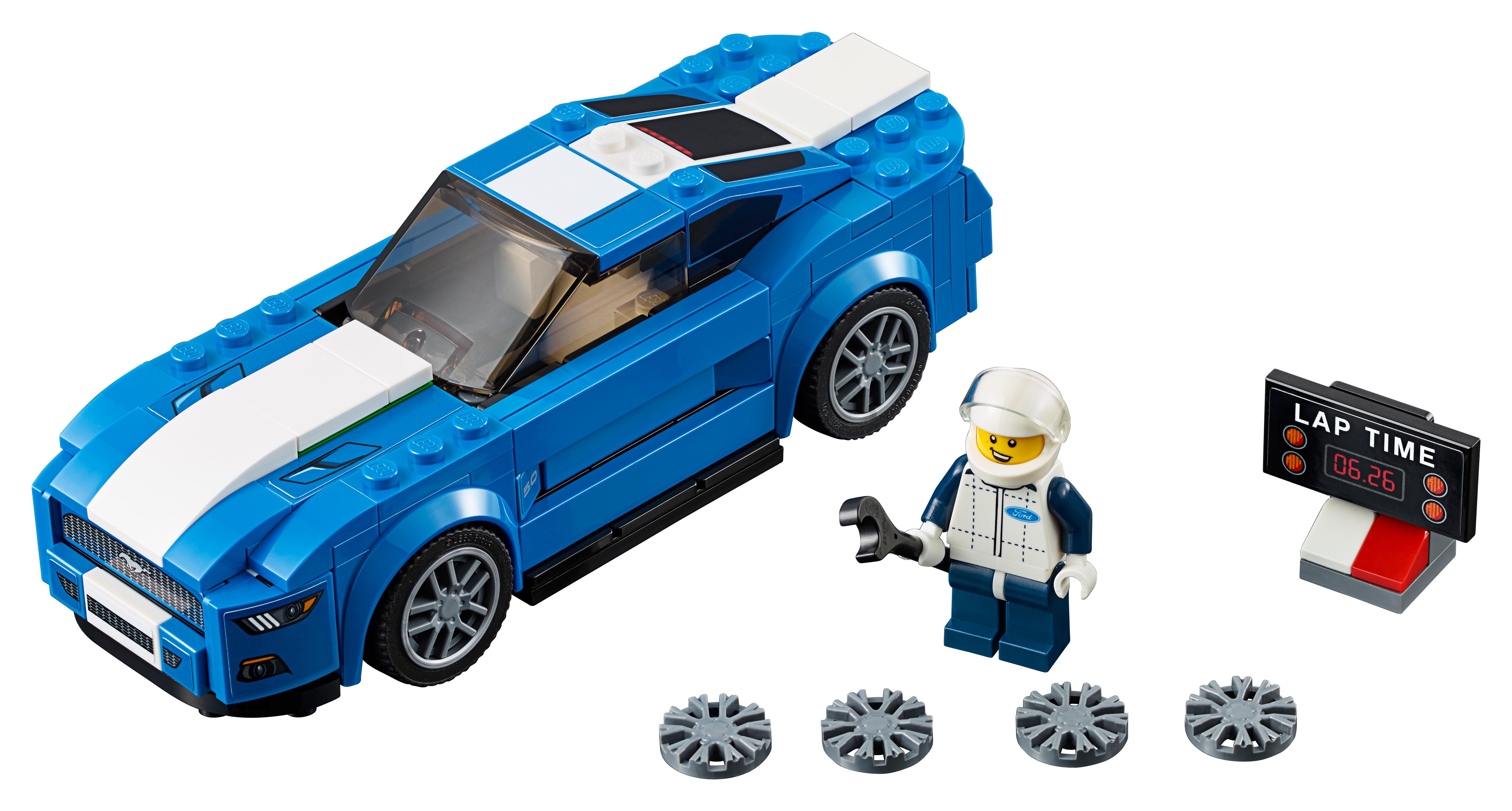 LEGO Speed Champions 75871 Ford Mustang GT Set - Mixed: Amazon.co.uk ...
