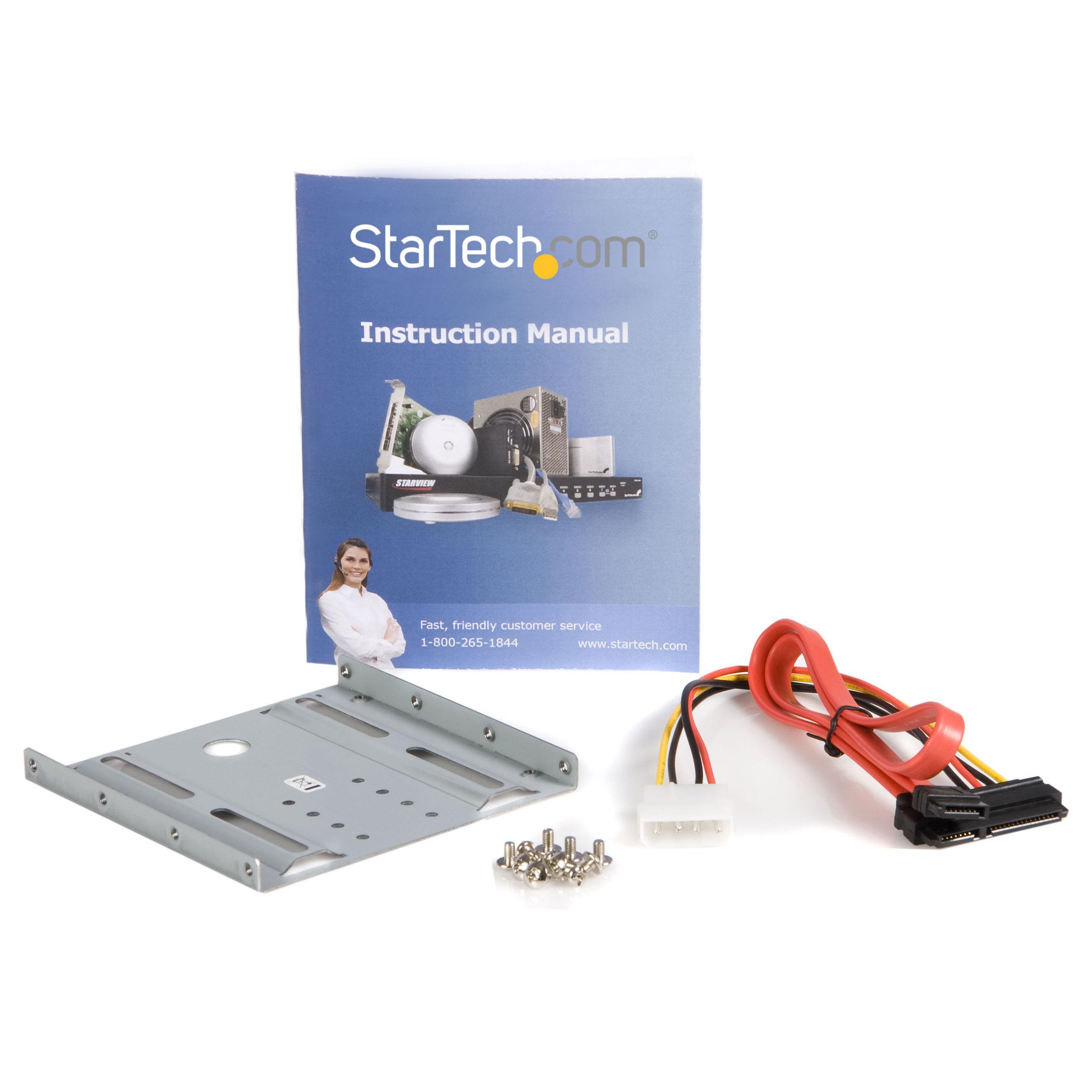 STARTECH.COM Ssd Mounting Bracket - Solid Metal - 2.5In: Amazon.co.uk ...