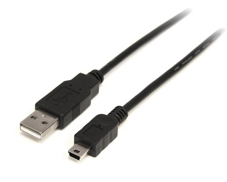 StarTech.com USB2HABM50CM 0.5m Mini USB 2.0 Cable - A: Amazon.co.uk ...