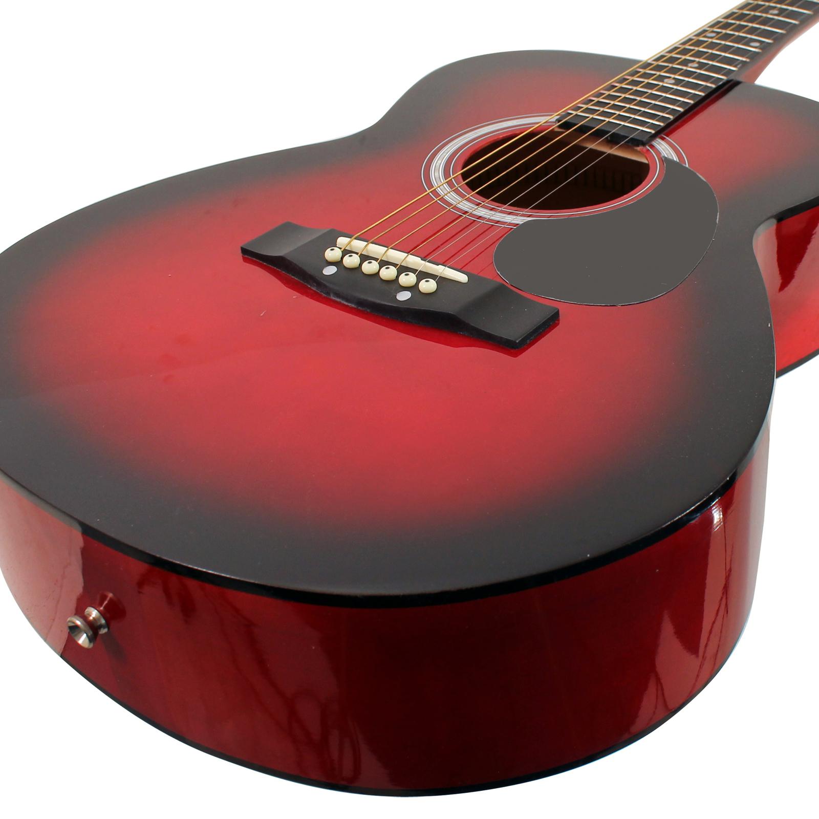 Martin Smith W-100 Acoustic Guitar Package with Strings, Plecs, Strap ...